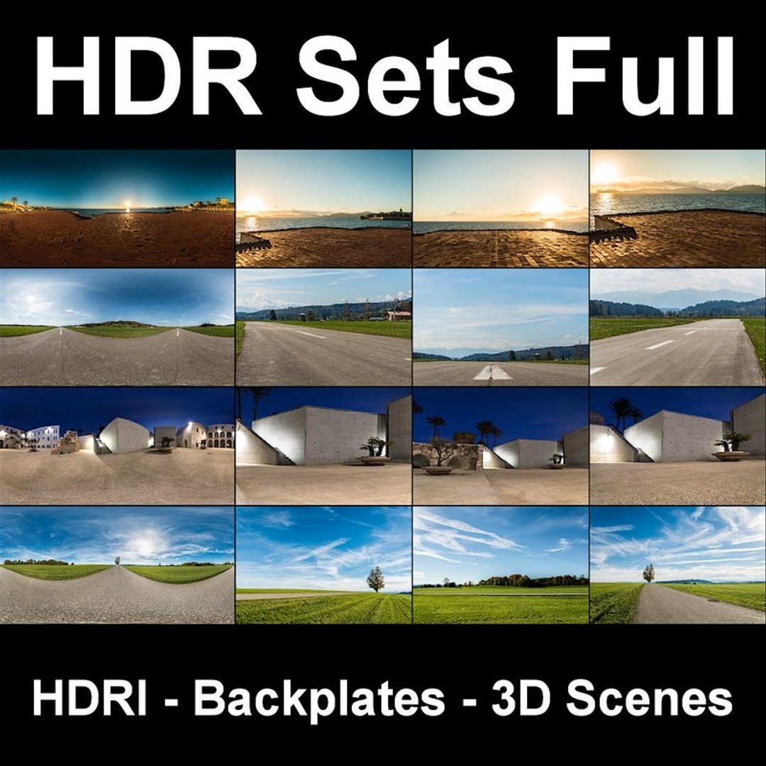 HDR Sets Full - TurboSquid 1351692