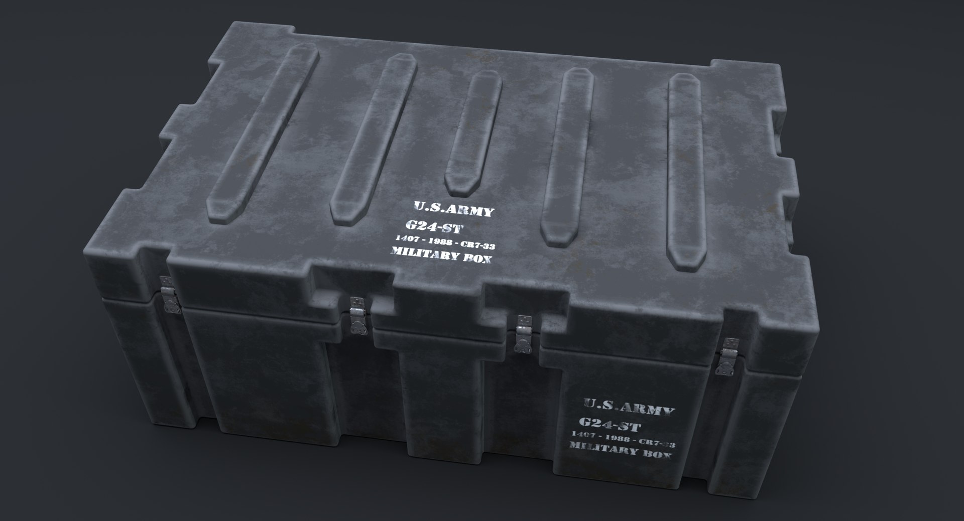 3D military crate model - TurboSquid 1360080