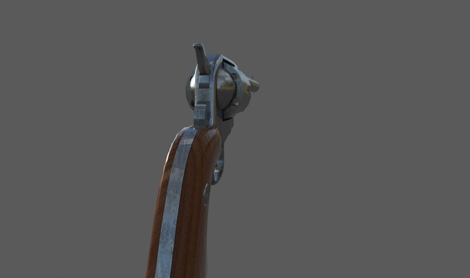 Revolver Steel Animations 3D Model - TurboSquid 1362469