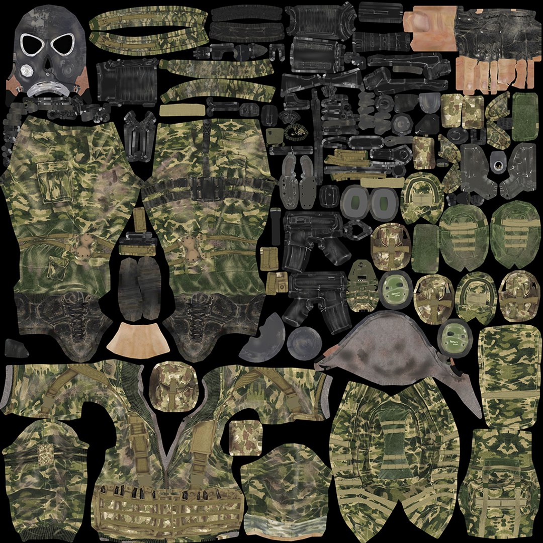 Rig skin 3D model - TurboSquid 1378329