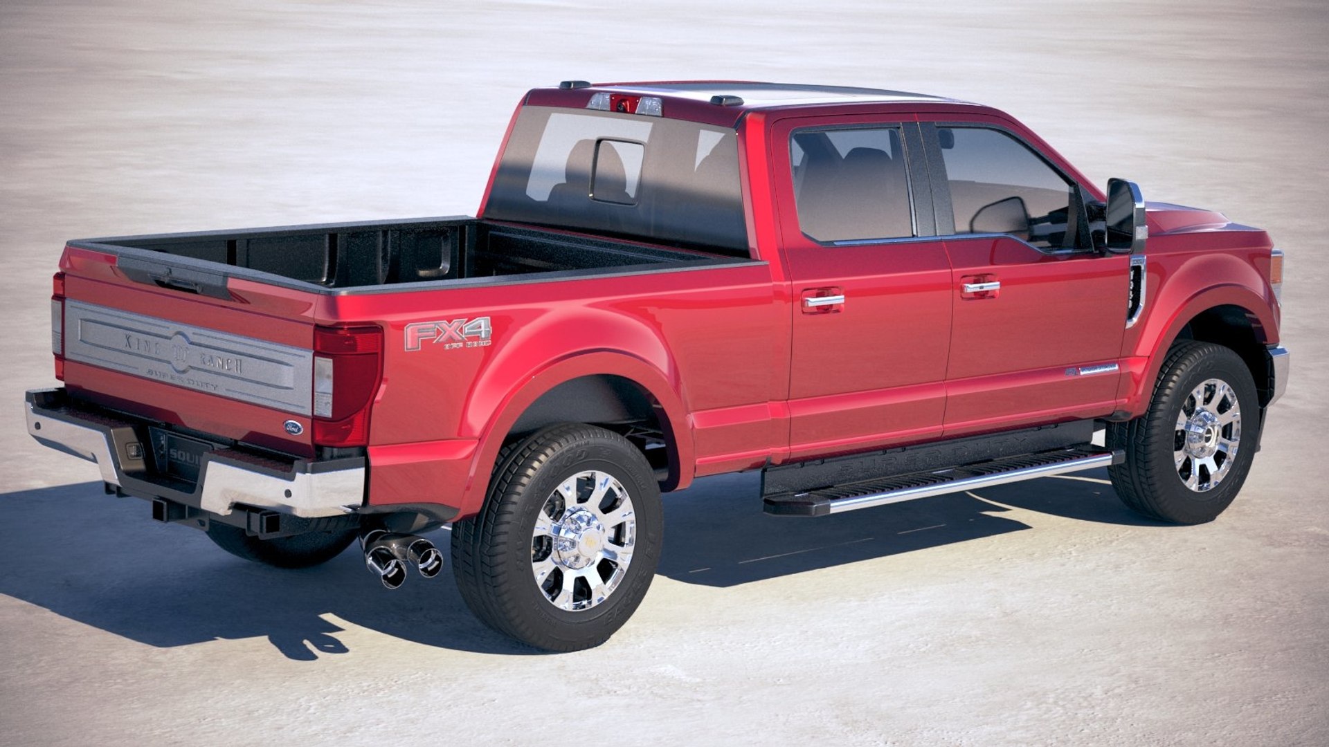 F350 Superduty 2020 3D Model - TurboSquid 1399187