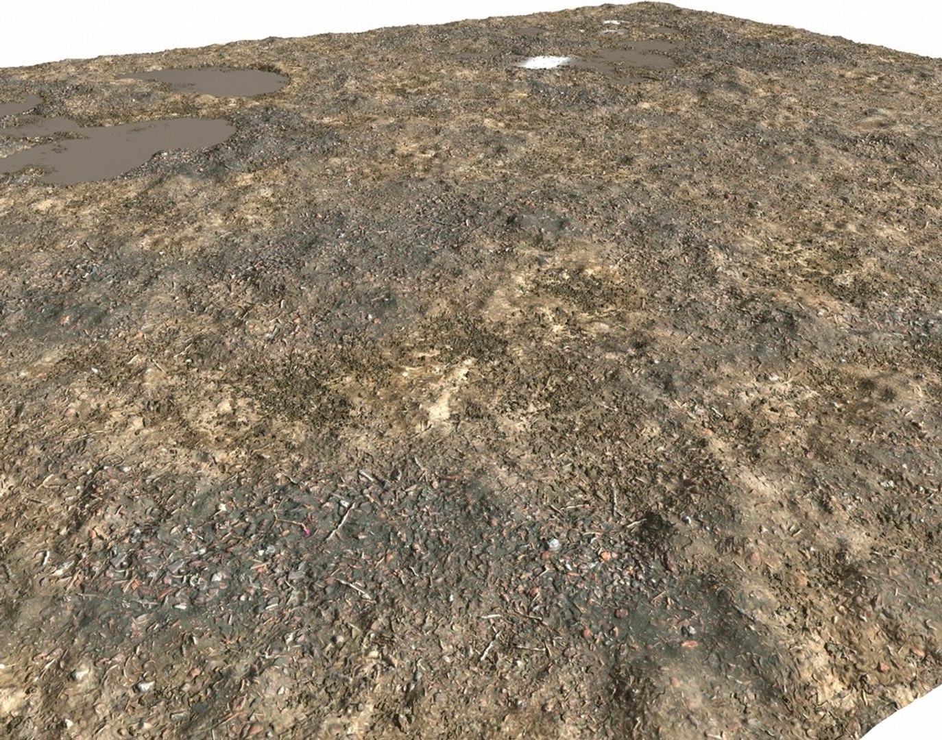 Dirty Ground PBR Texture - TurboSquid 1405609