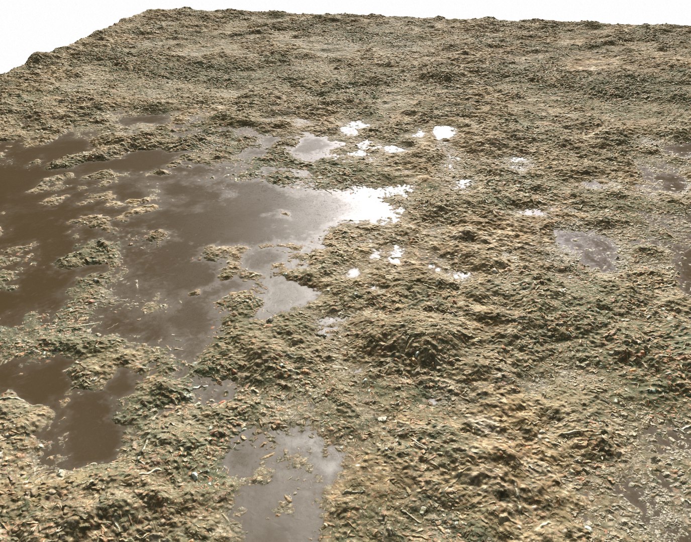 Dirty Terrain Seamless PBR Texture - TurboSquid 1405606