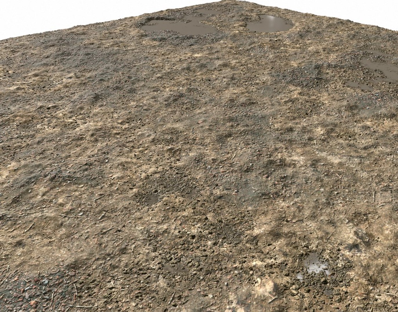 Dirty Ground PBR Texture - TurboSquid 1405609