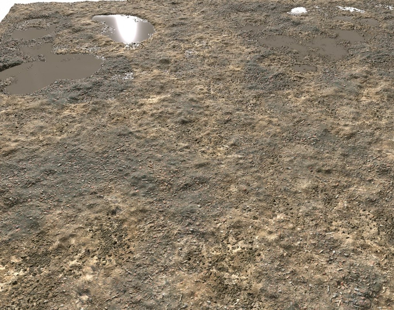 Dirty Ground PBR Texture - TurboSquid 1405609
