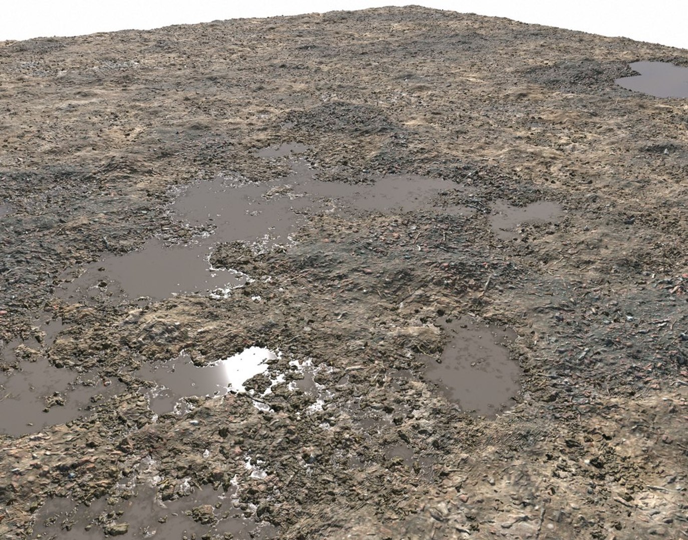 Dirty Ground PBR Texture - TurboSquid 1405609