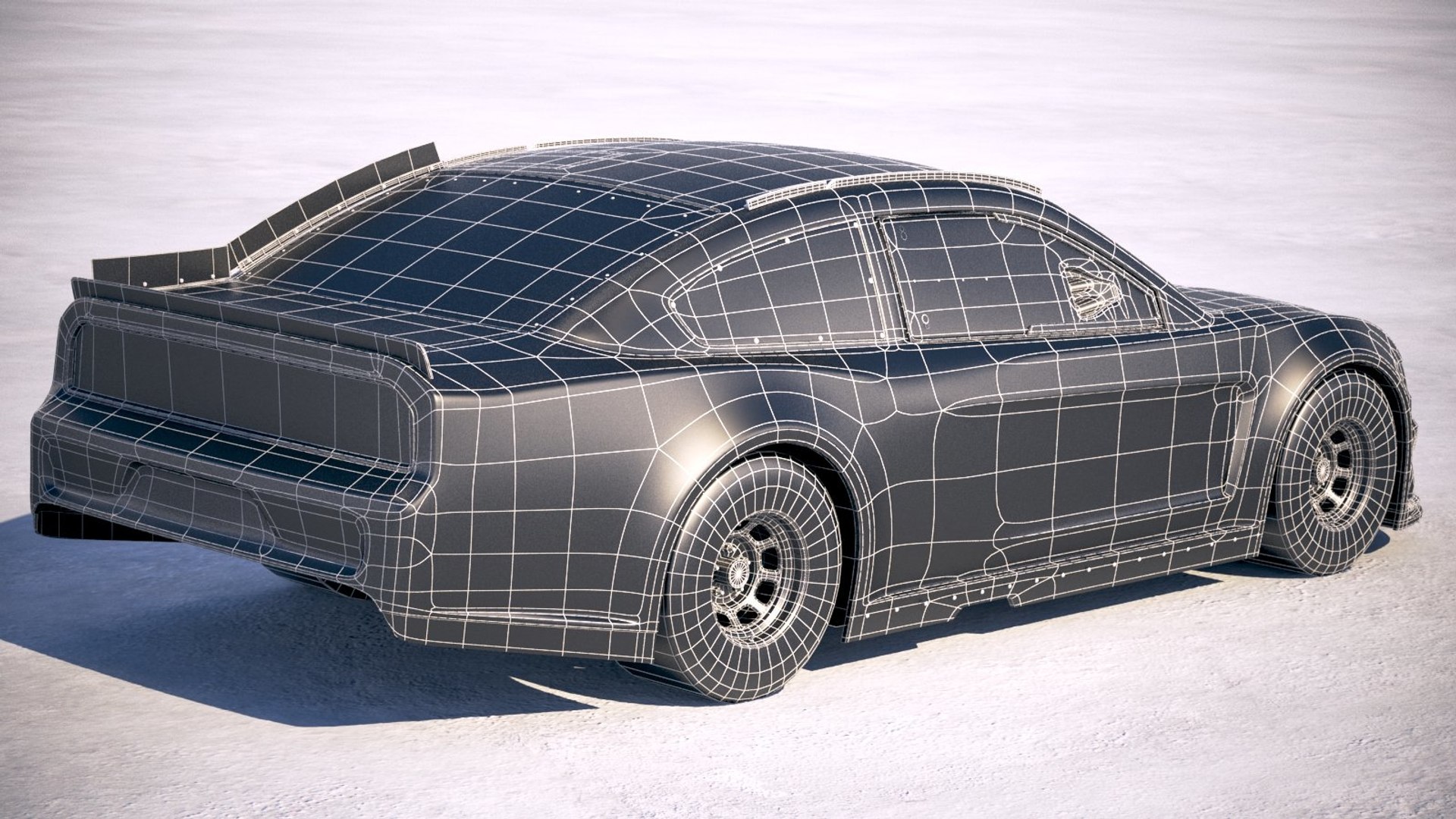Nascar mustang 2019 3D model - TurboSquid 1404393