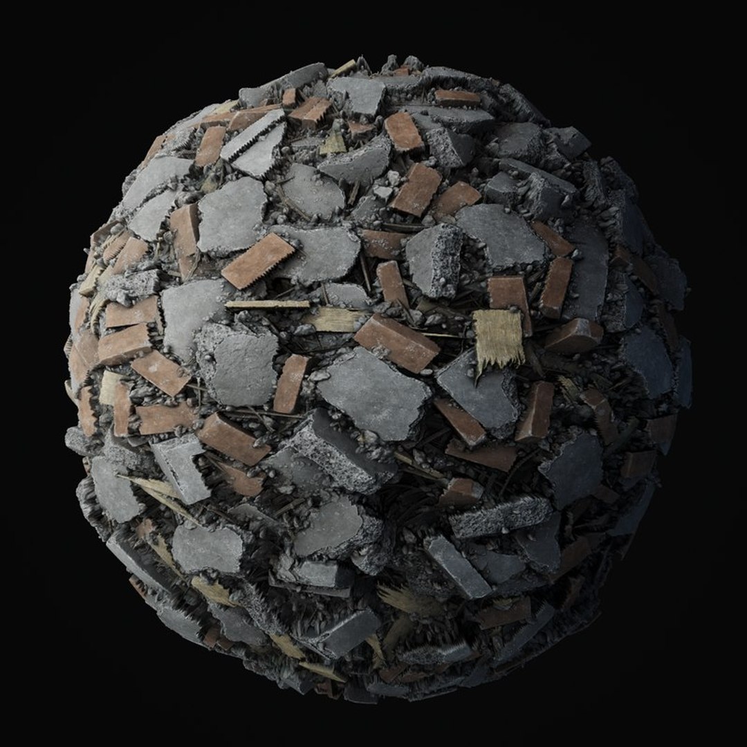 Debris Piles PBR seamless textures 4K Texture - TurboSquid 1412419