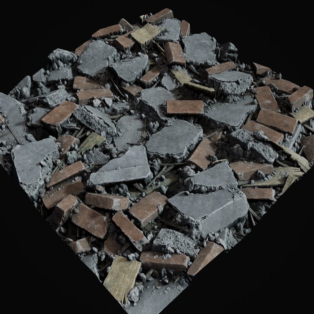 Debris Piles PBR seamless textures 4K Texture - TurboSquid 1412419