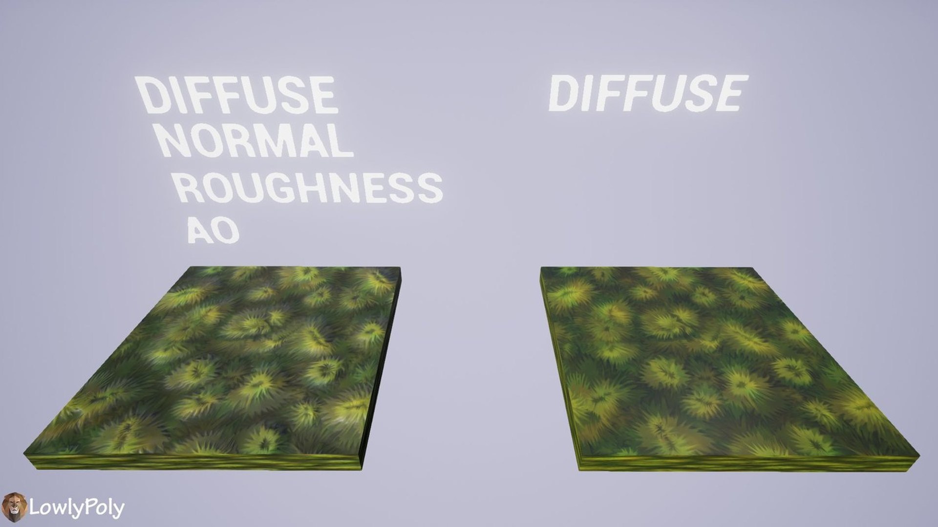 Texture Set Vol.21 Hand Painted Grass - TurboSquid 1106628