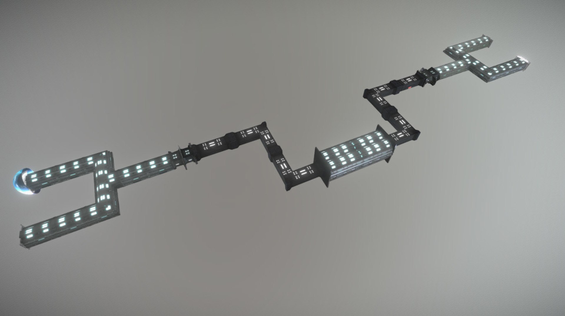 Sci-fi-level-design - TurboSquid 1419787