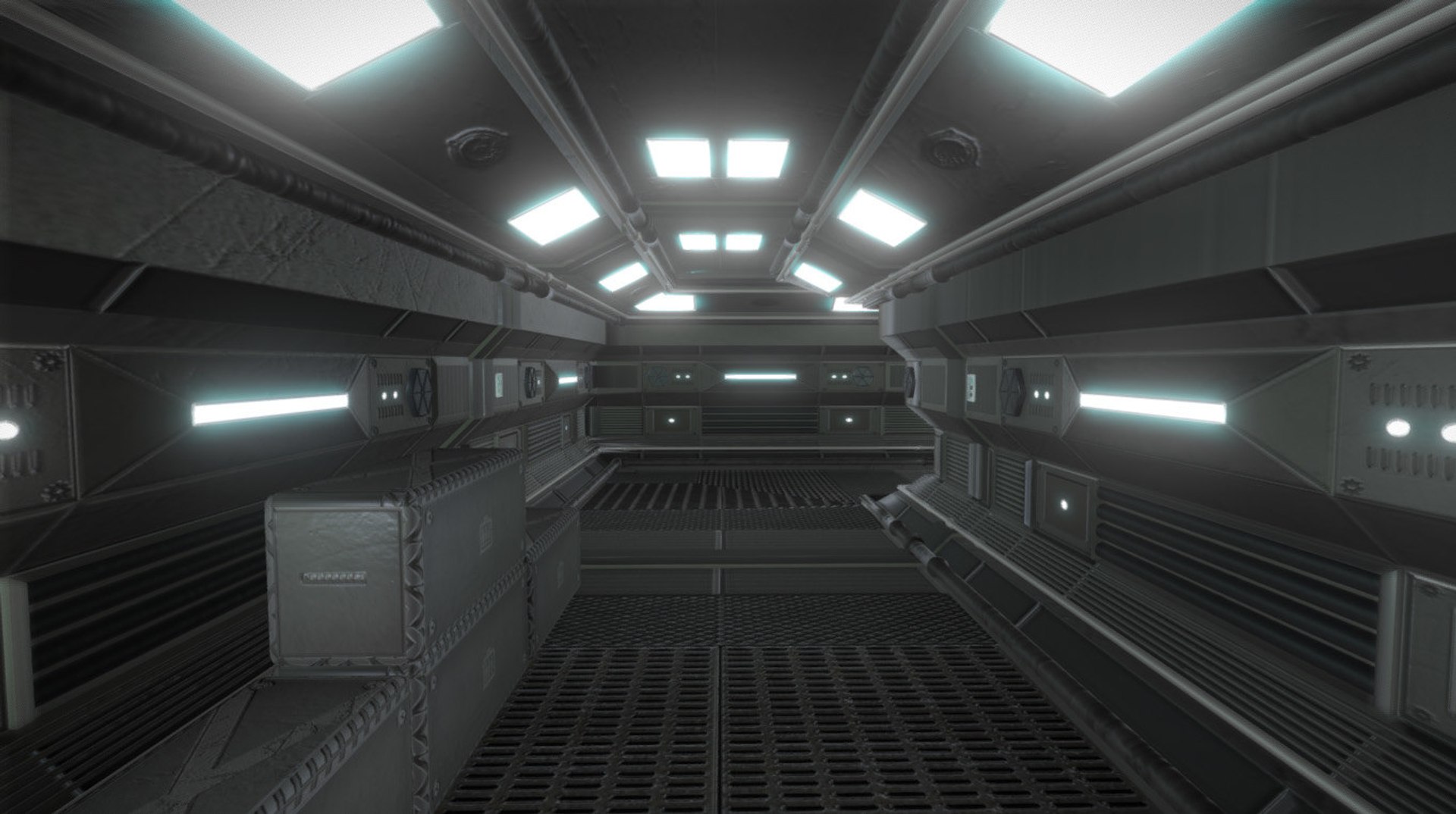 Sci-fi-level-design - TurboSquid 1419787