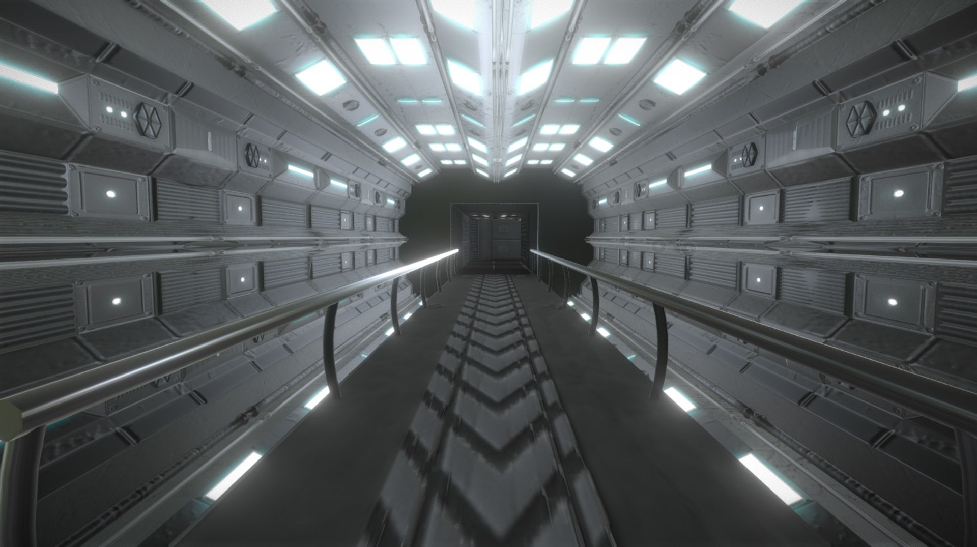 Sci-fi-level-design - TurboSquid 1419787