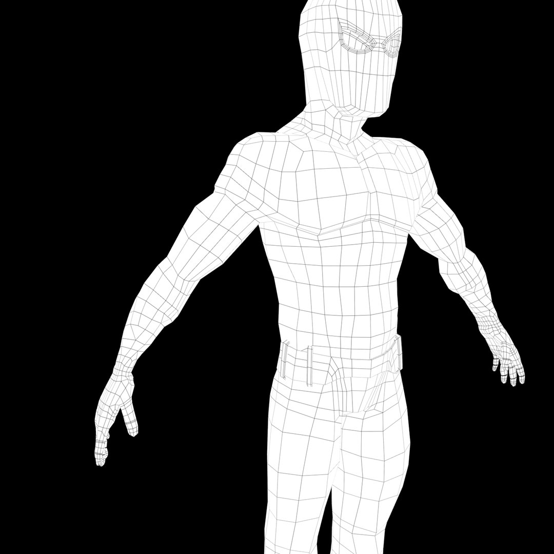 Spiderman Character Male 3D - TurboSquid 1424642
