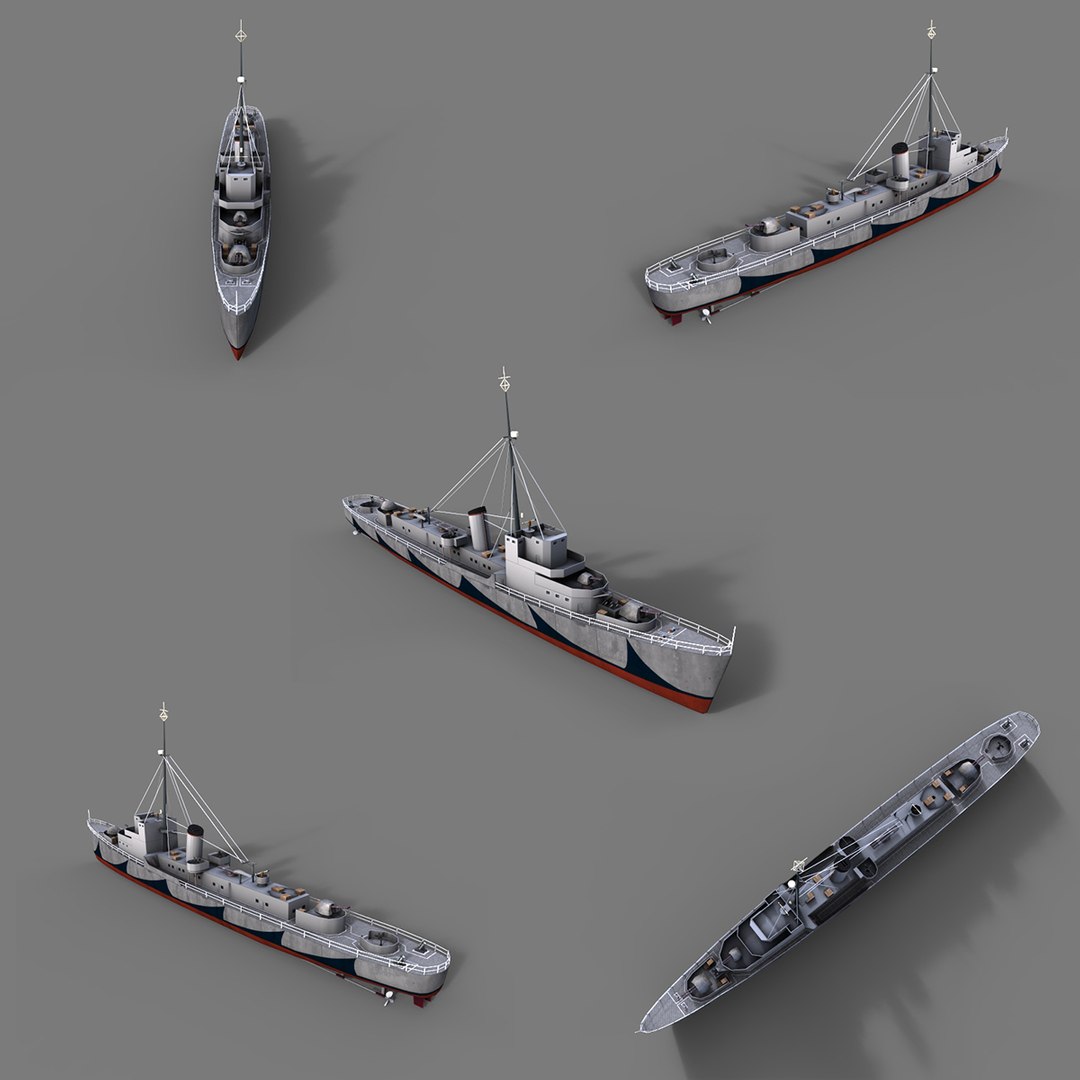 3D Battle Ship Model - TurboSquid 1435185