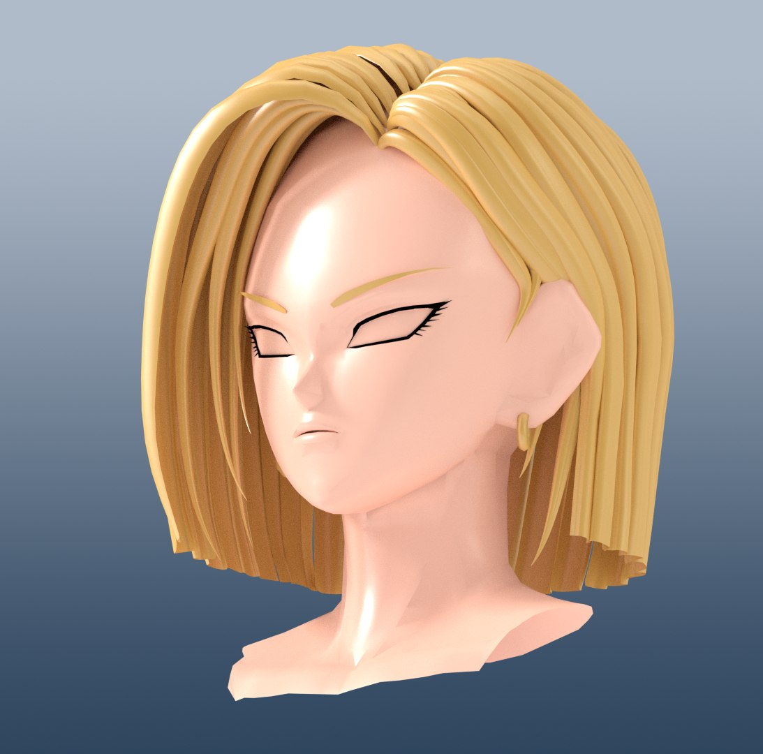 3D model android 18 - TurboSquid 1443944
