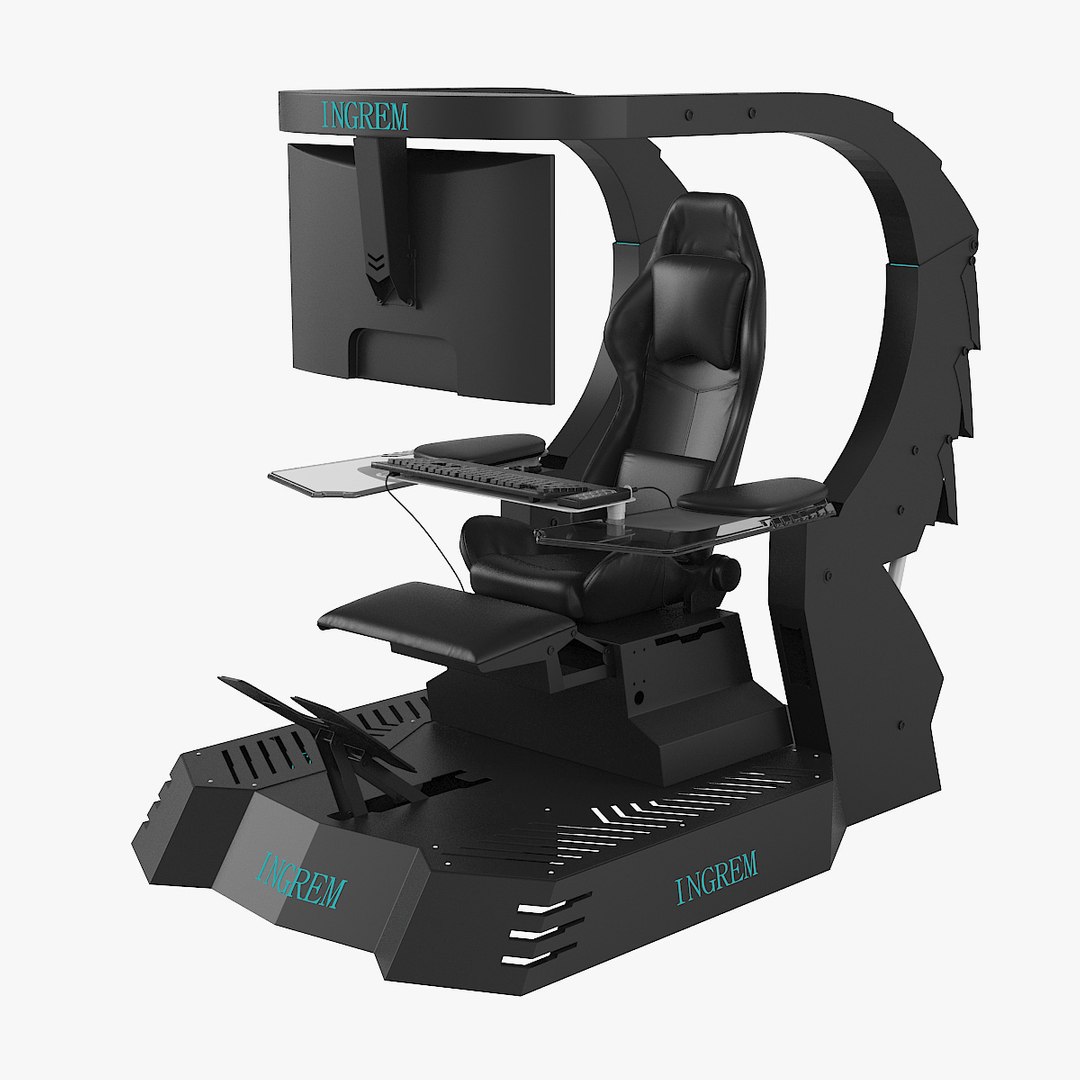 Ingrem Tg-gcp001 Gaming Workstation 3D Model - TurboSquid 1447565
