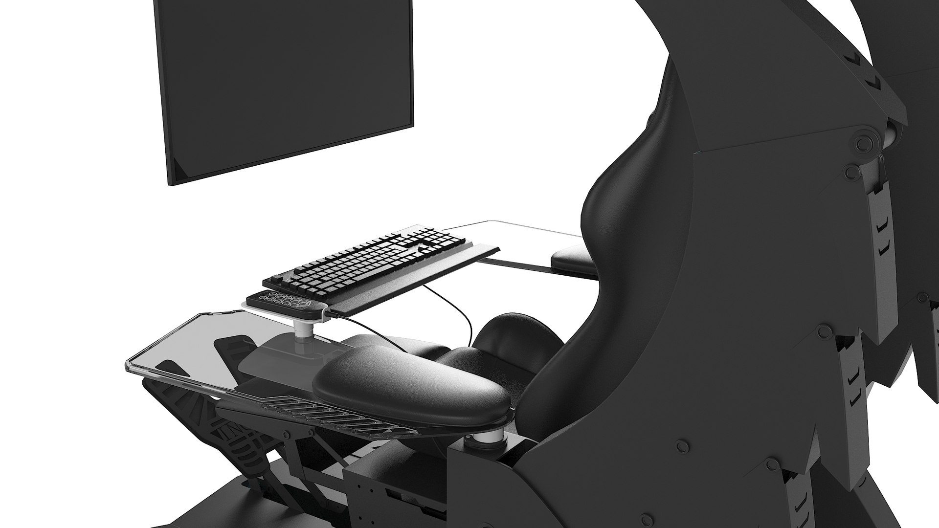 Ingrem Tg-gcp001 Gaming Workstation 3D Model - TurboSquid 1447565