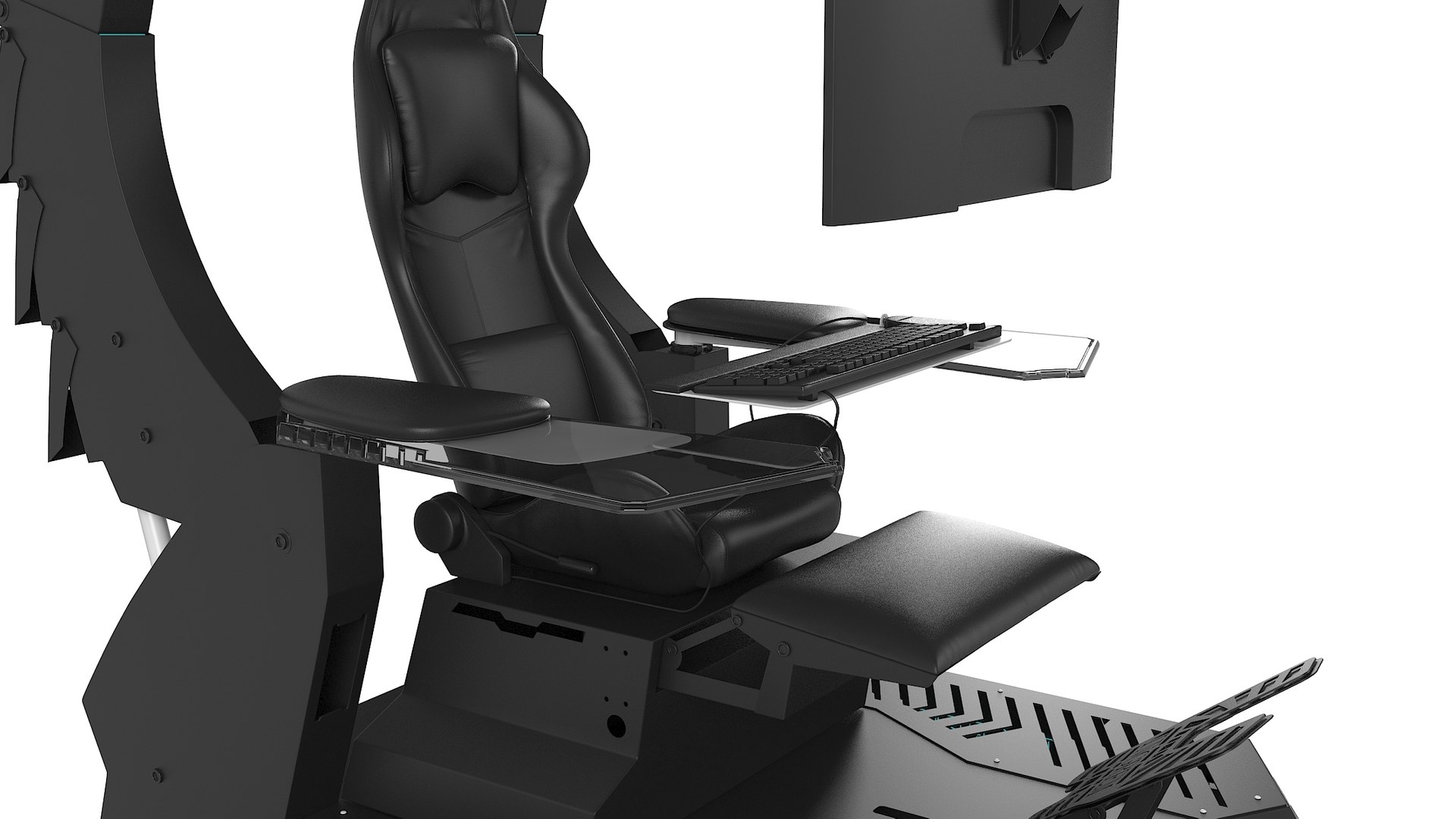 Ingrem Tg-gcp001 Gaming Workstation 3D Model - TurboSquid 1447565