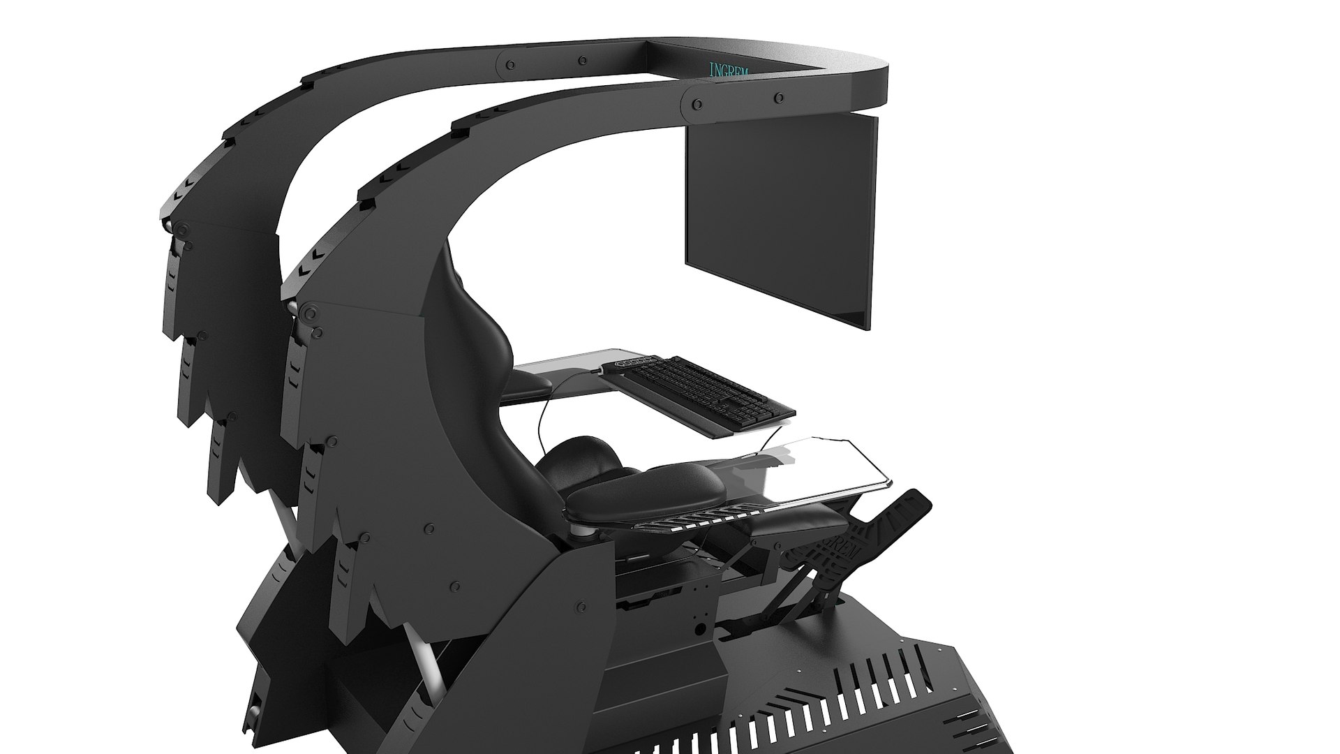 Ingrem Tg-gcp001 Gaming Workstation 3D Model - TurboSquid 1447565