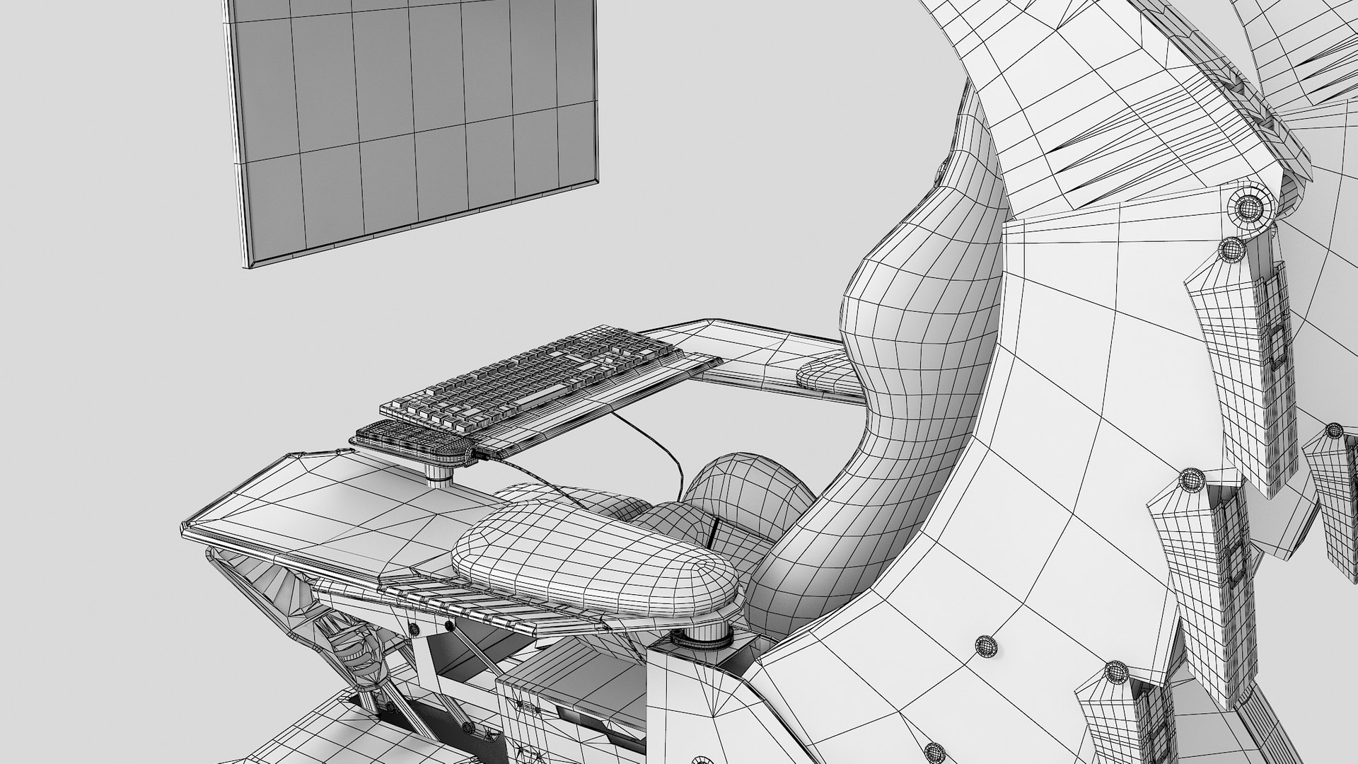 Ingrem Tg-gcp001 Gaming Workstation 3D Model - TurboSquid 1447565