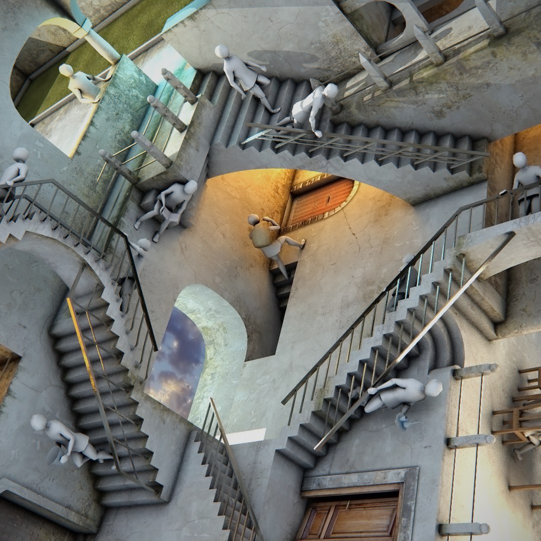 relativity mc escher