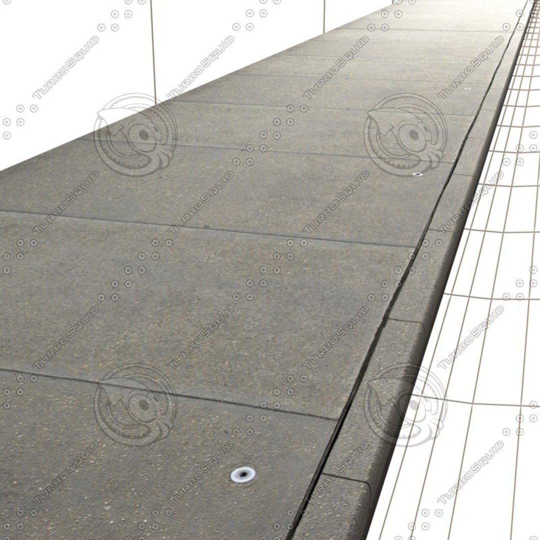 Concrete Sidewalk Texture ------------------ High Resolution - TurboSquid 320626