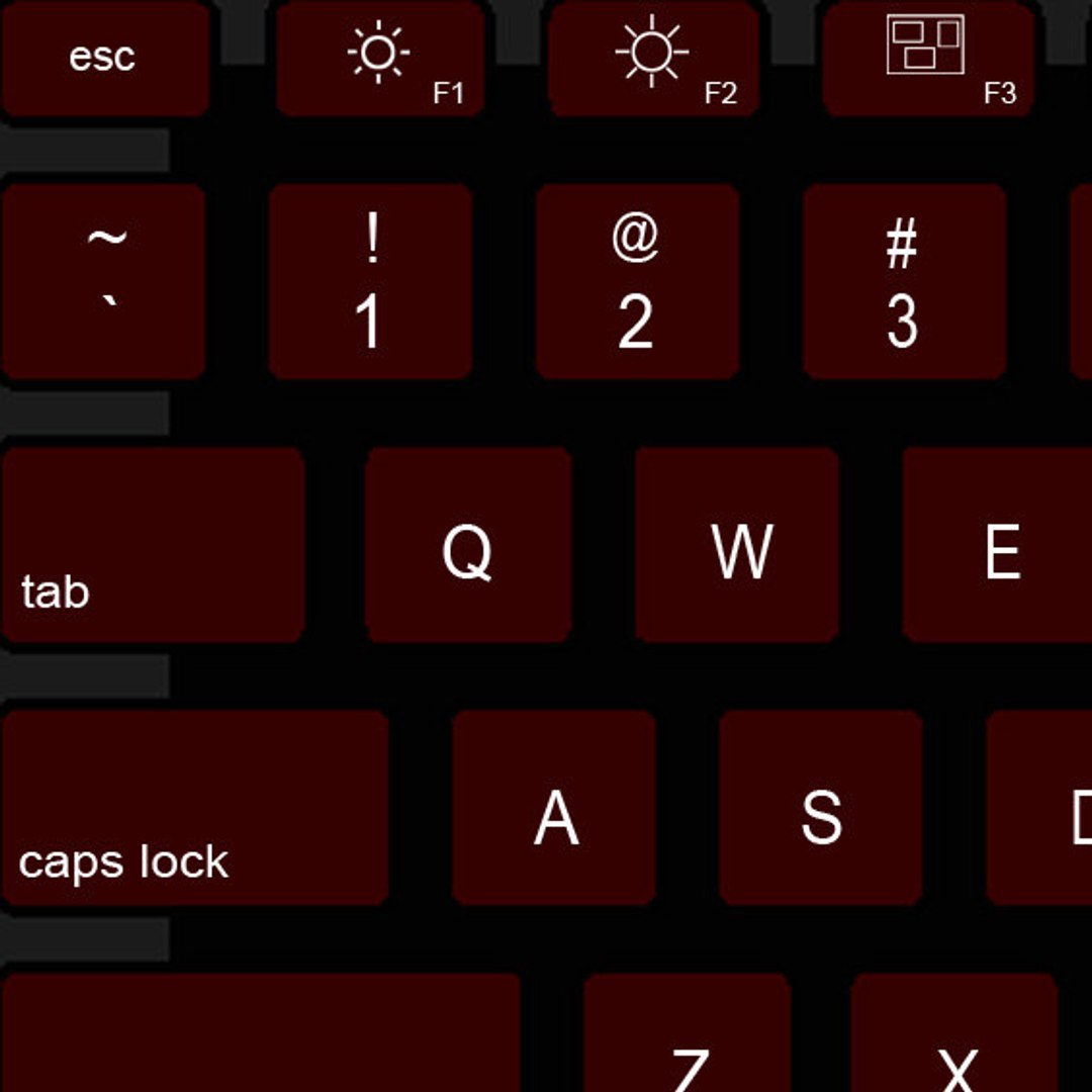 Hi-Res Keyboard Texture - TurboSquid 474450