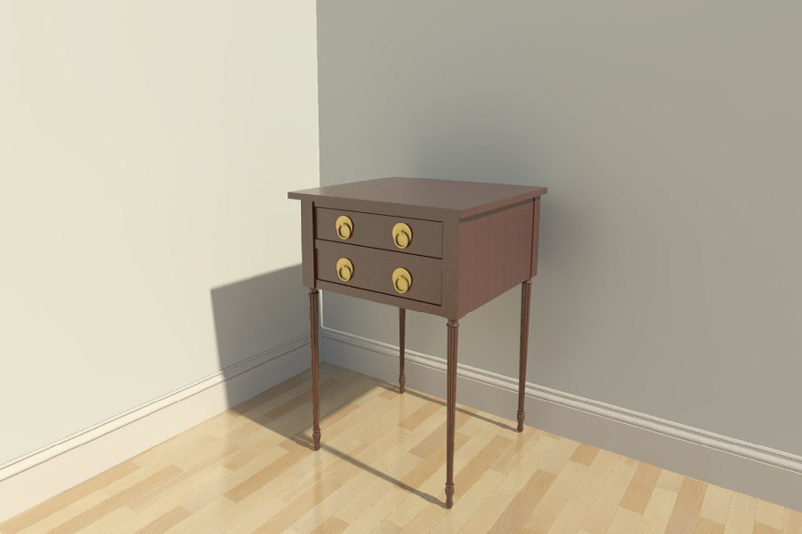 Furniture_Nightstand_Federal_Style.rfa - TurboSquid 513282
