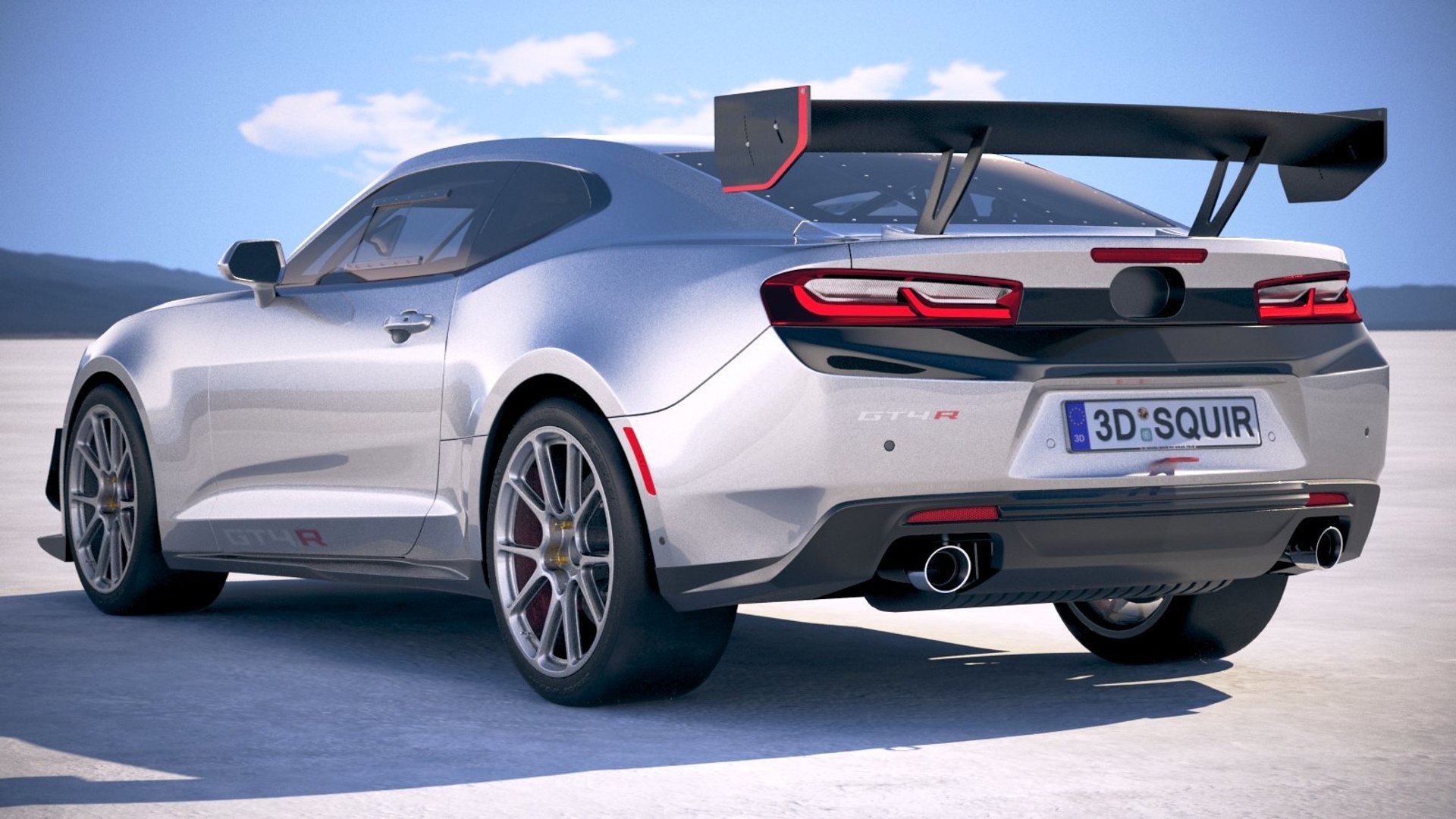 3D Chevrolet Camaro Gt4r - TurboSquid 1465035