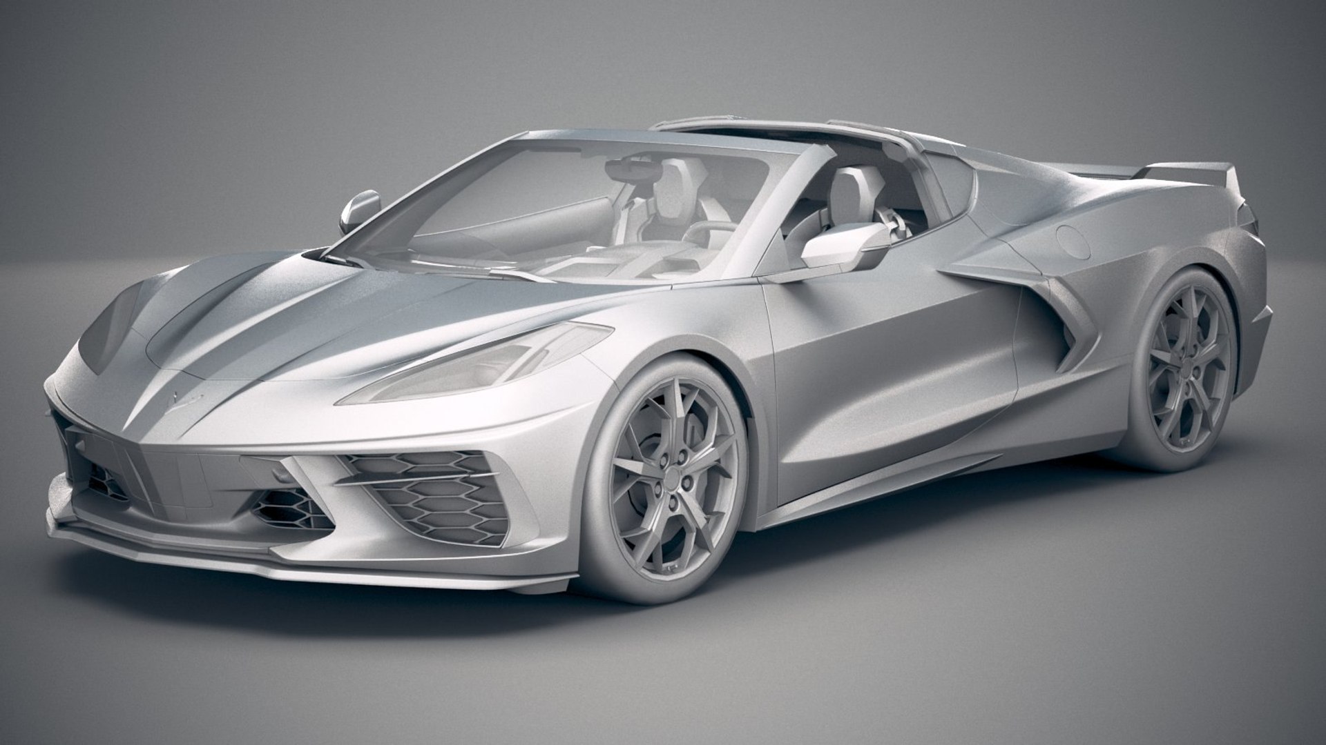 3D Chevrolet Corvette C8 Model - TurboSquid 1479154