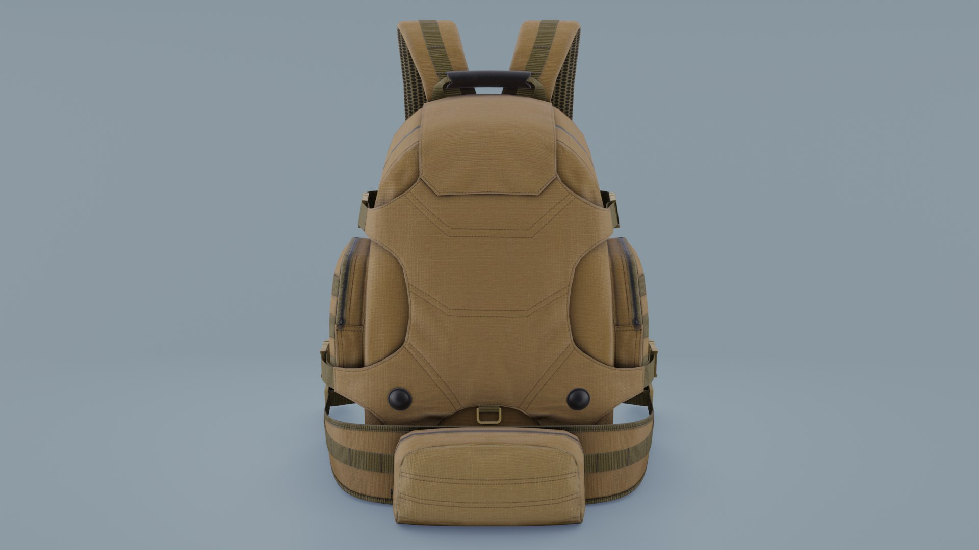 Realistic camping backpack 3D model - TurboSquid 1487955