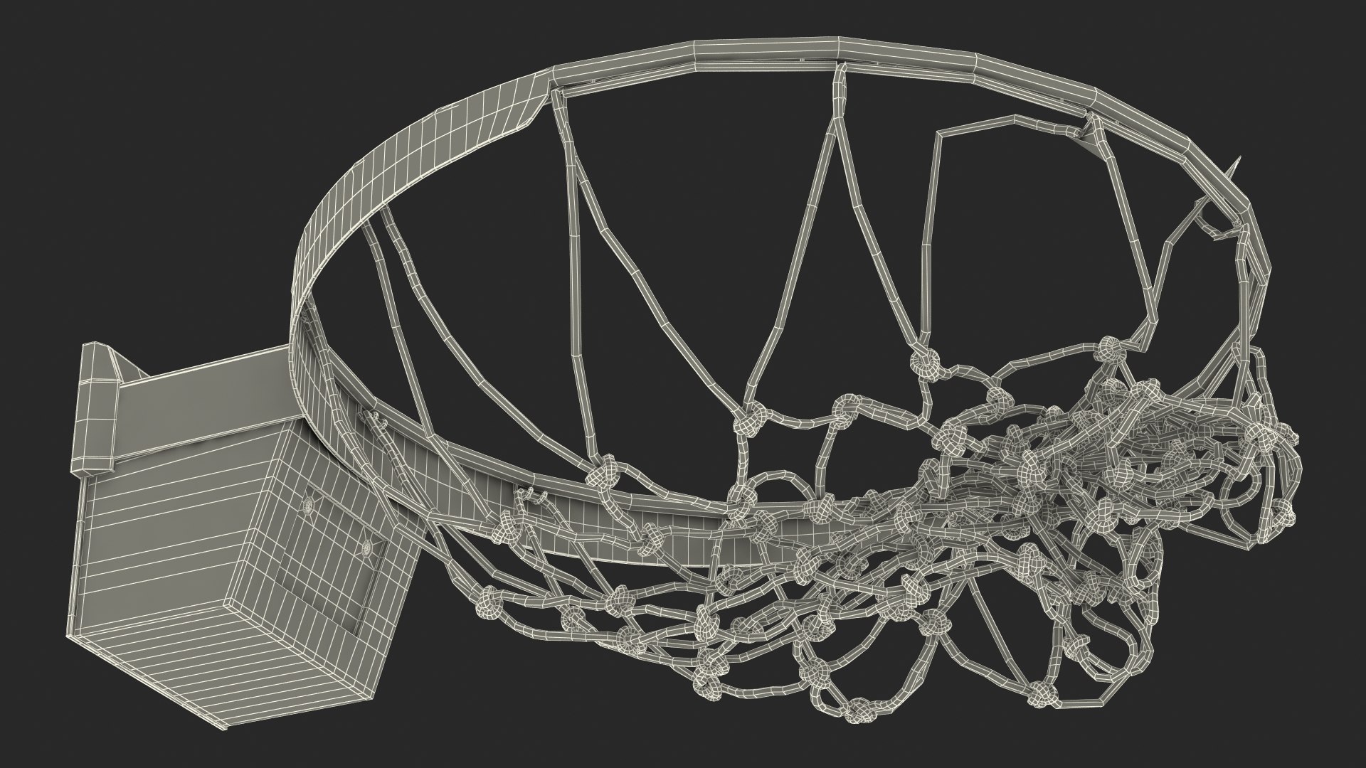 3D Basketball Ball Falls Net Model - TurboSquid 1488341