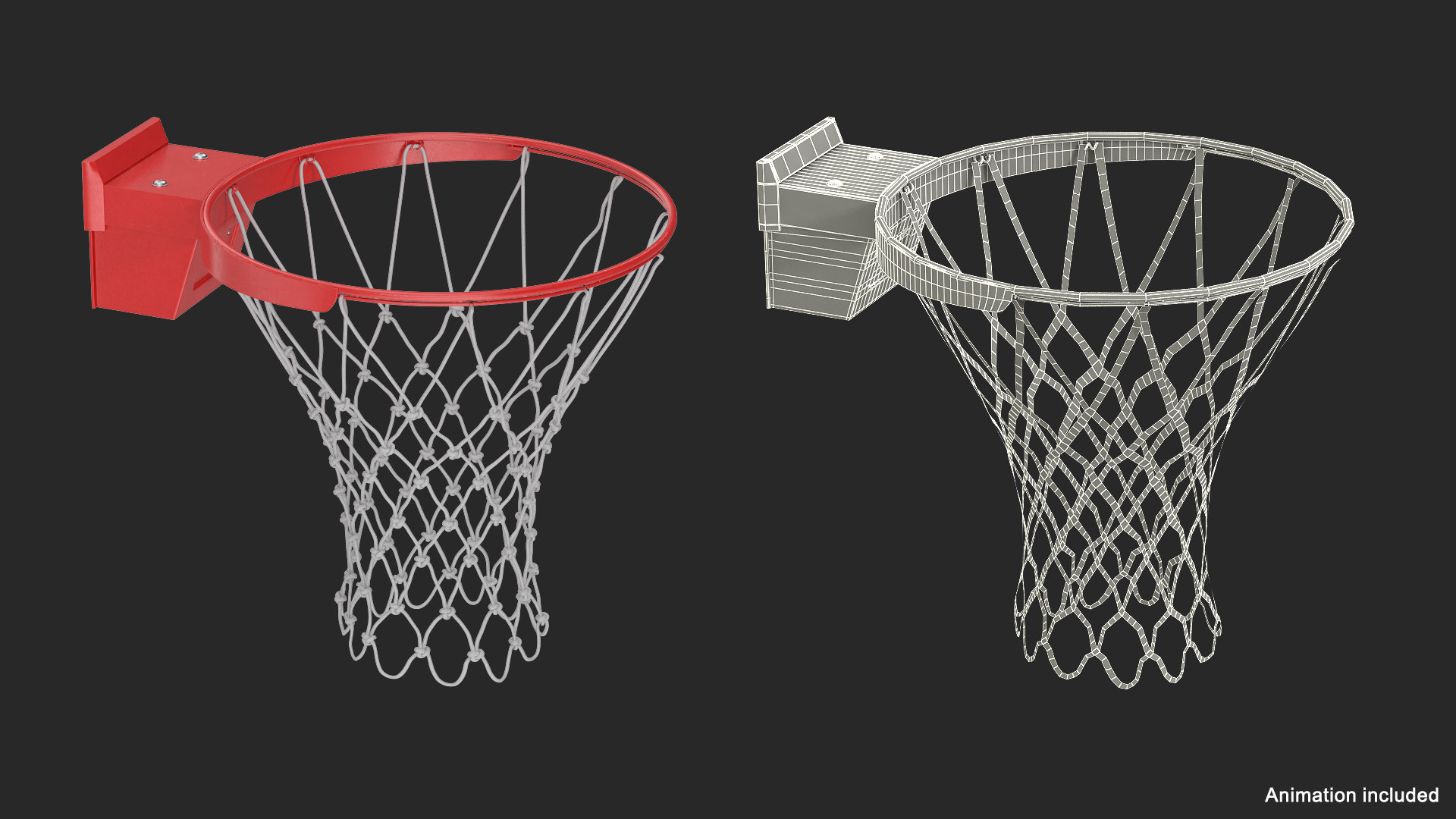 3D Basketball Ball Falls Net Model - TurboSquid 1488341