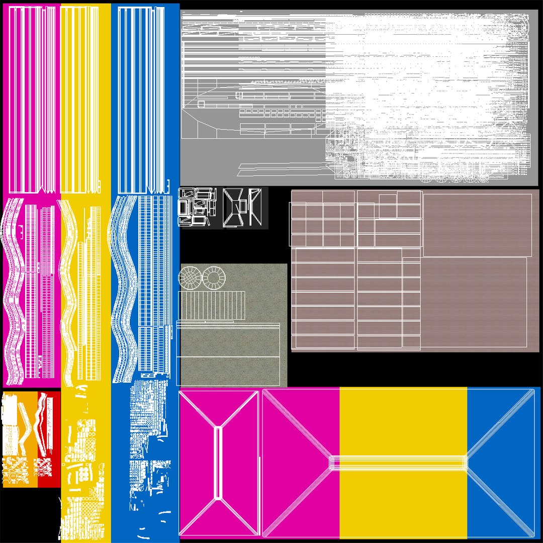 3D Mat Racer Water Slide Model - TurboSquid 1493662