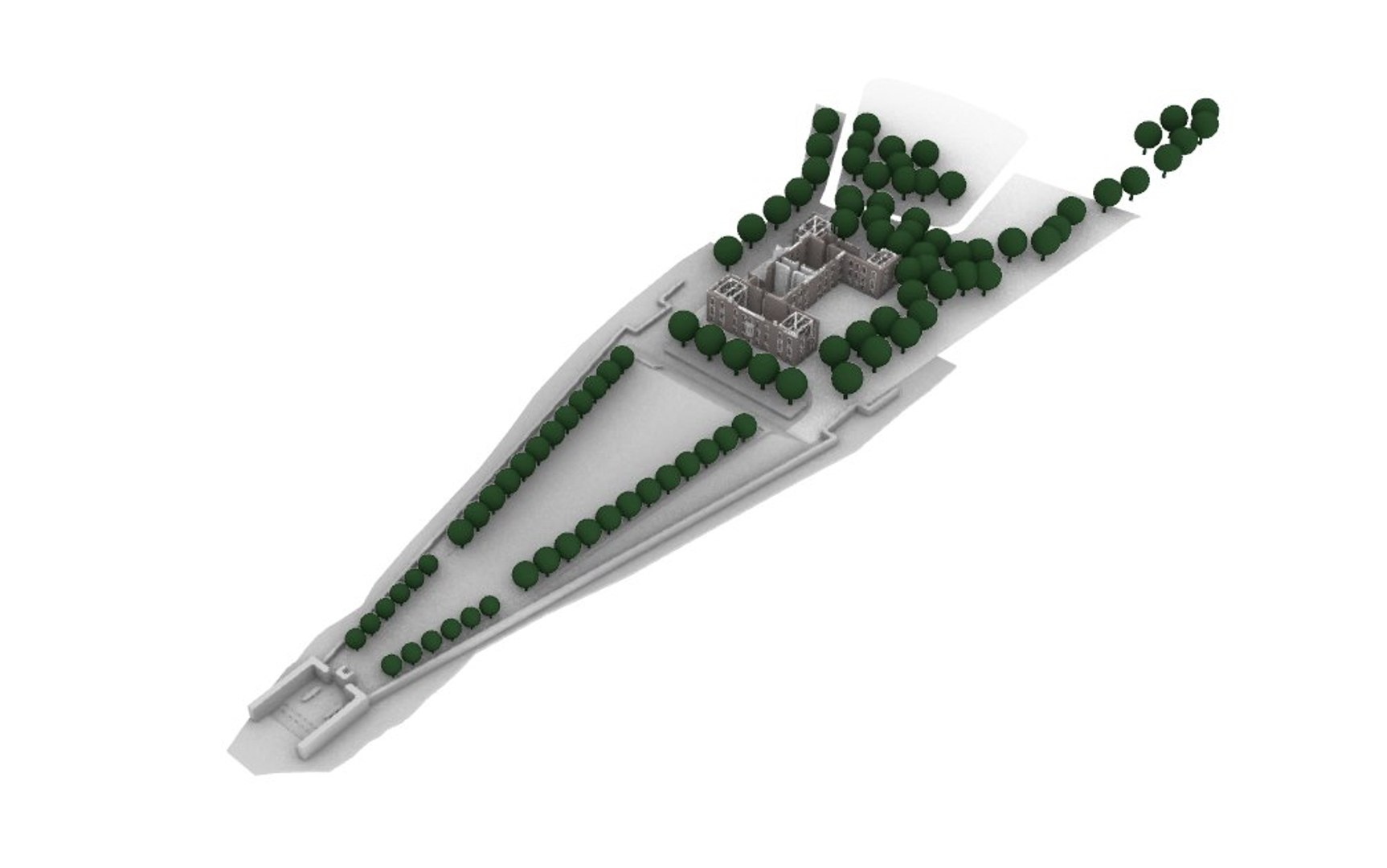 Roosevelt Island Smallpox Hospital Model - TurboSquid 1495921