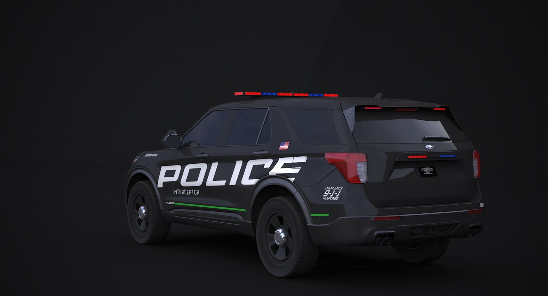 Explorer 2020 Police Prisoner 3D - TurboSquid 1502538