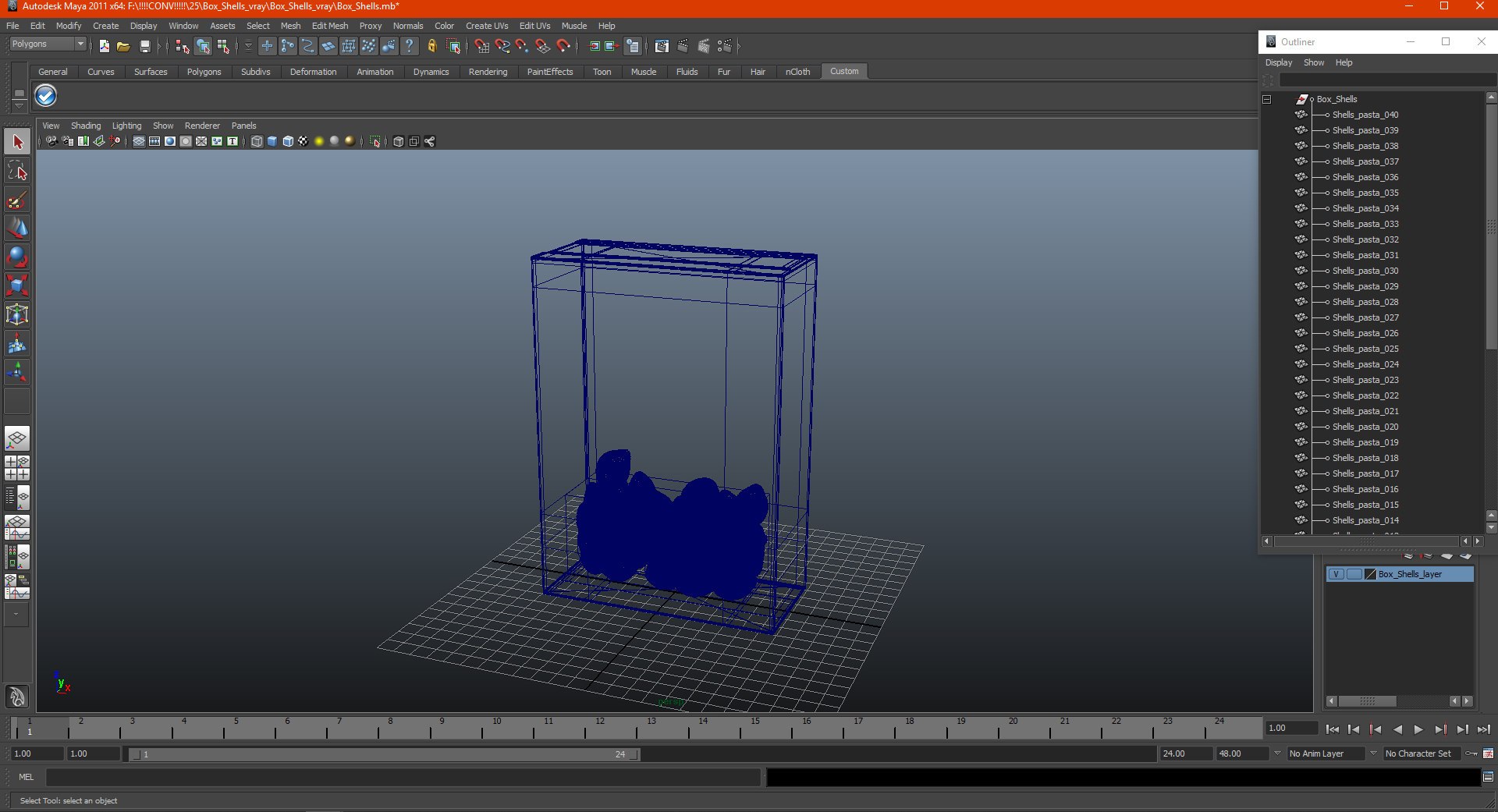 Box Shells 3D Model - TurboSquid 1509348