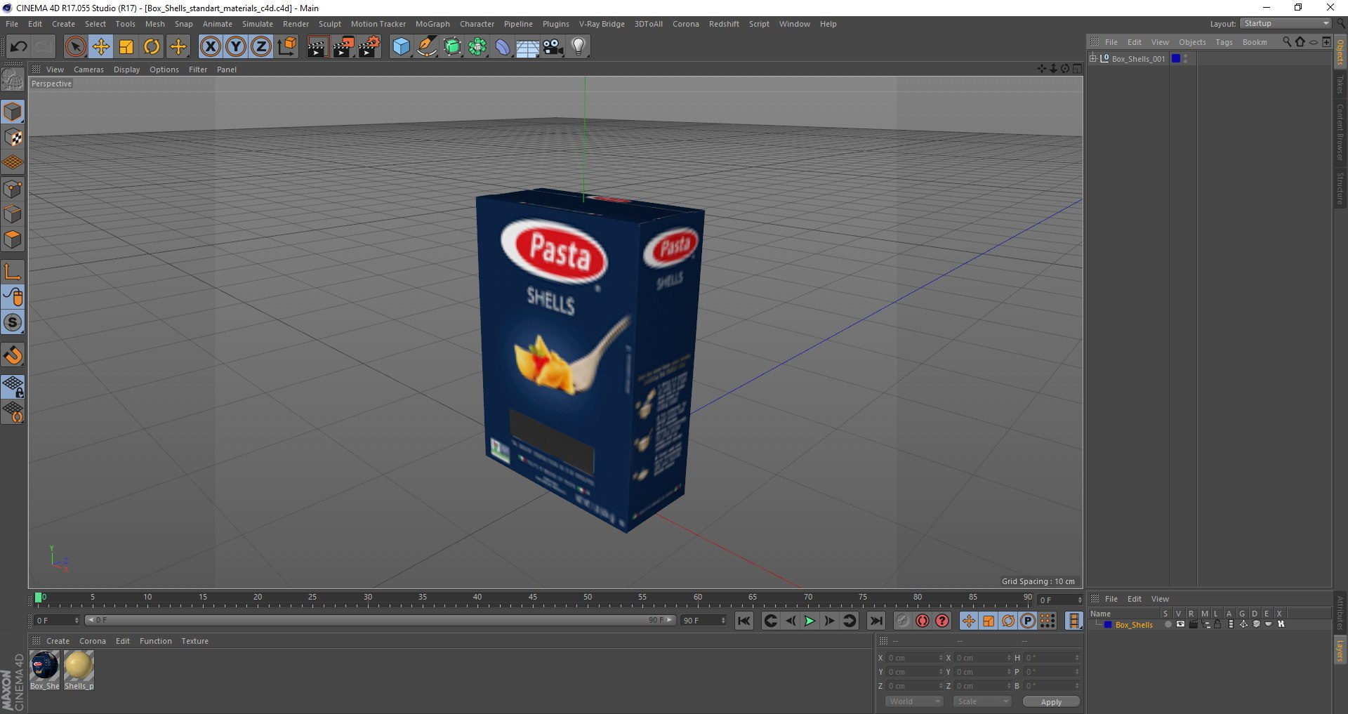 Box Shells 3D Model - TurboSquid 1509348