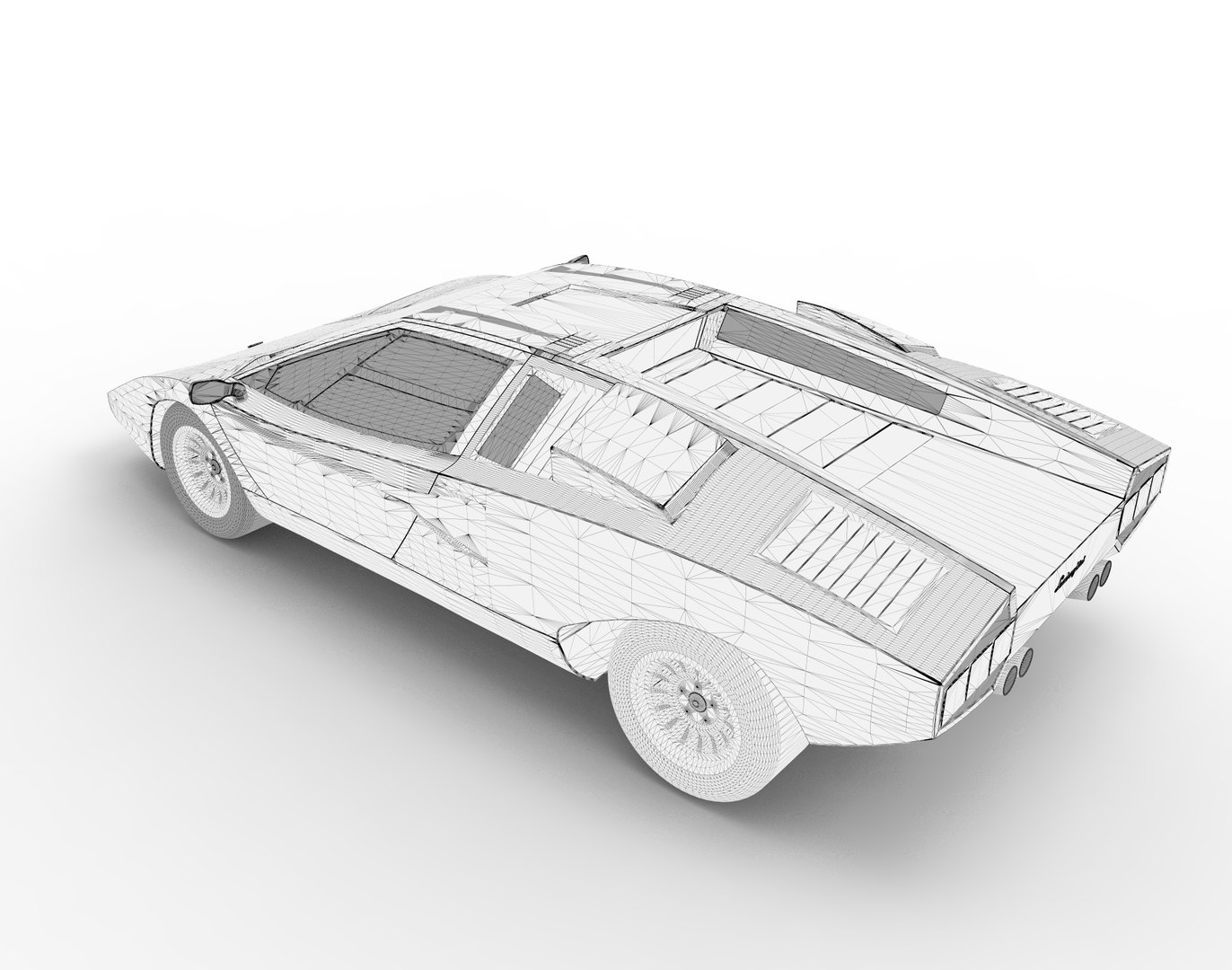 Lamborghini Countach Lp400 3D - TurboSquid 1519599