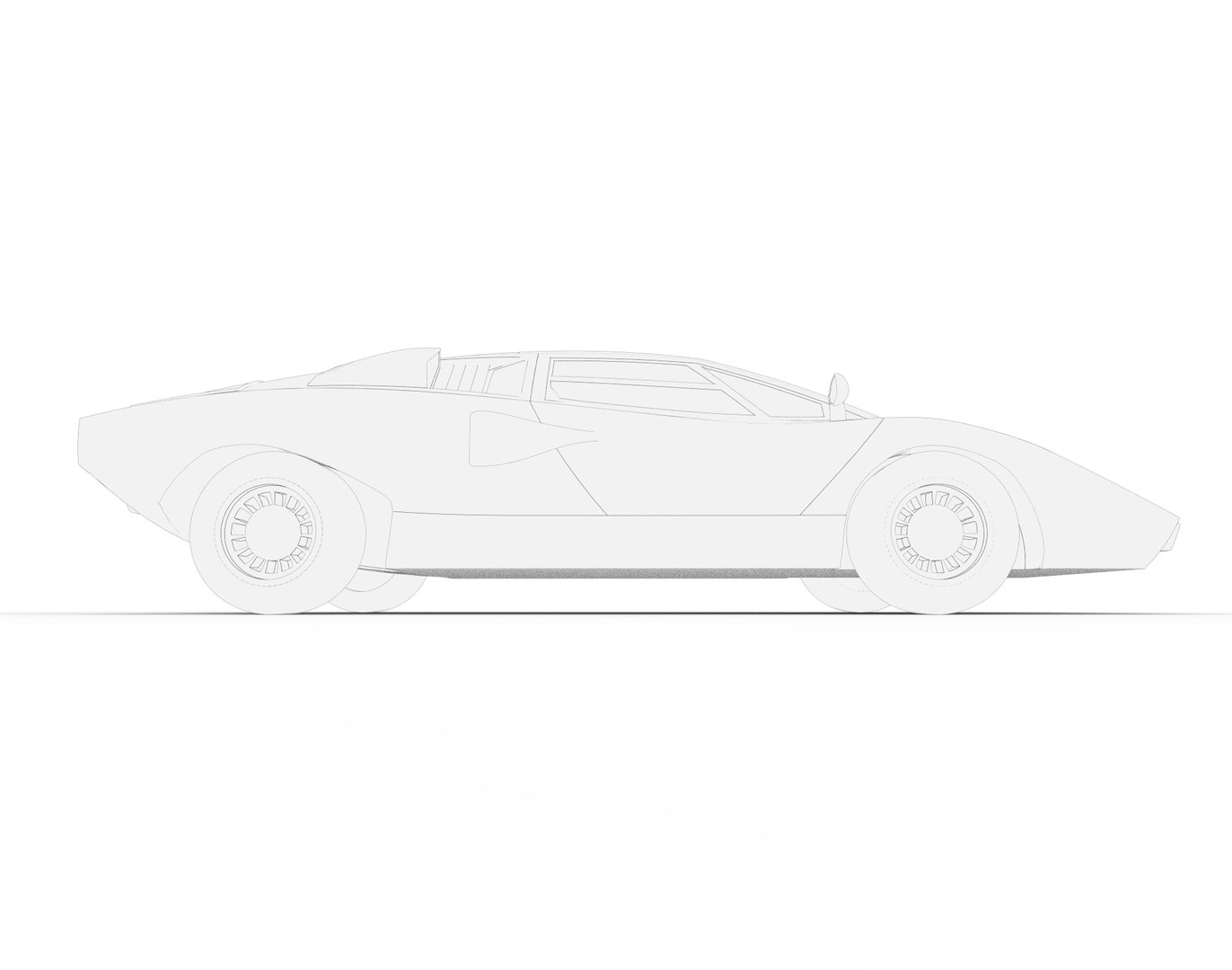 Lamborghini Countach Lp400 3D - TurboSquid 1519599