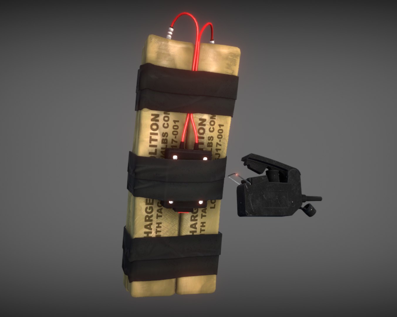 C-4 Explosive Model - TurboSquid 1522113