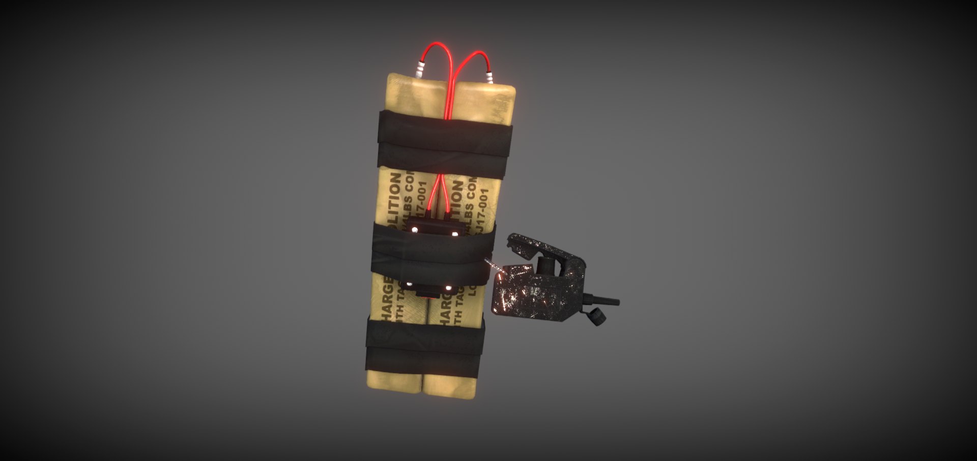 C-4 Explosive Model - TurboSquid 1522113