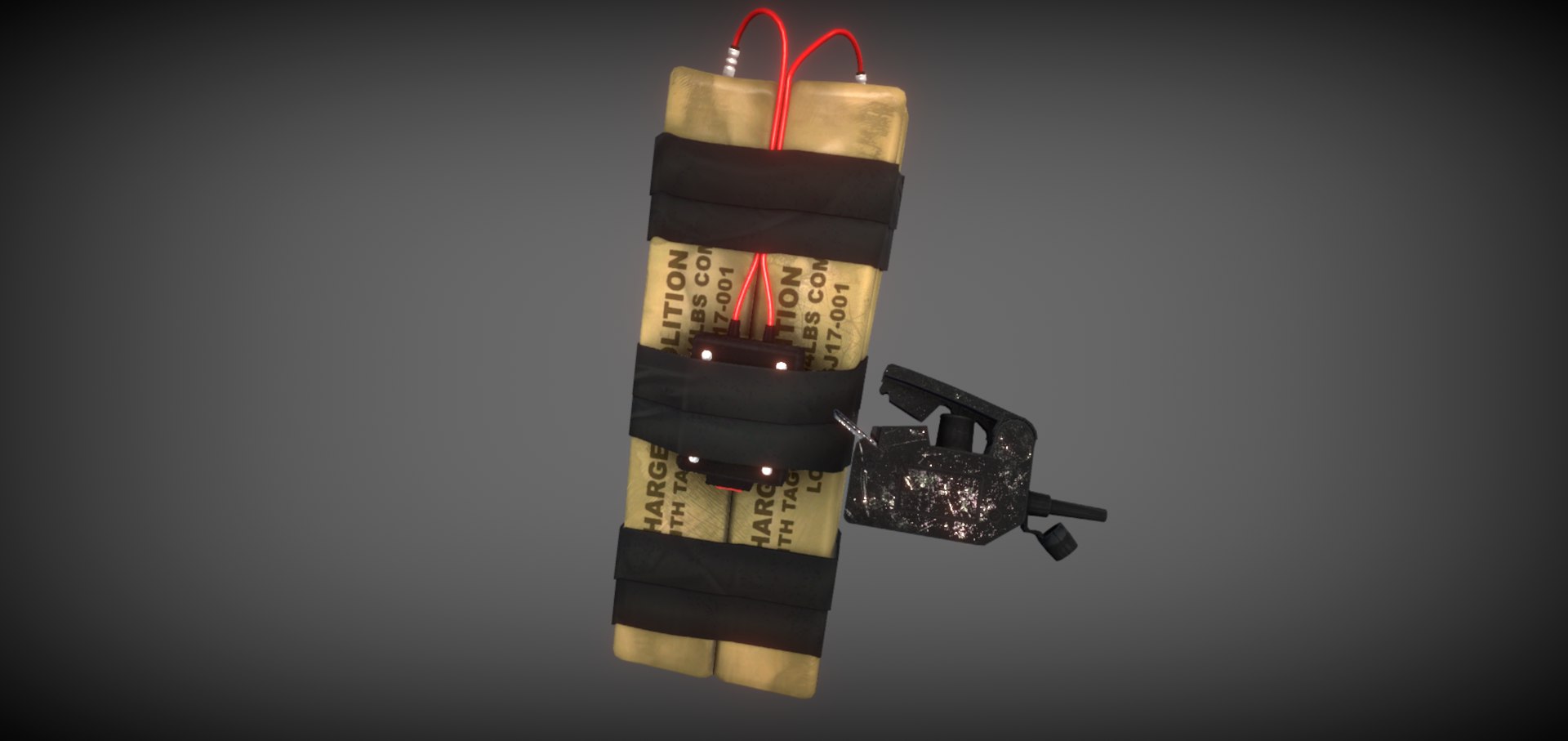 C-4 Explosive Model - TurboSquid 1522113