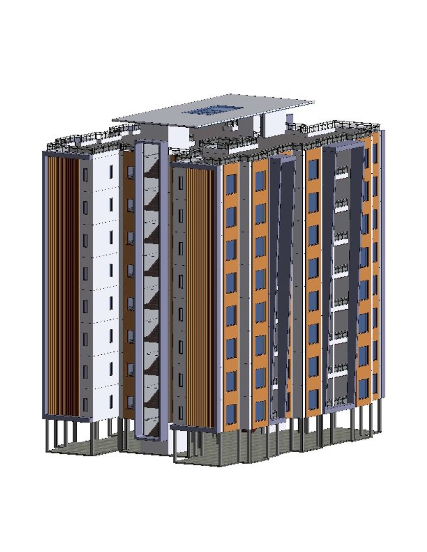 8th Floors Apartment 3D - TurboSquid 1530694