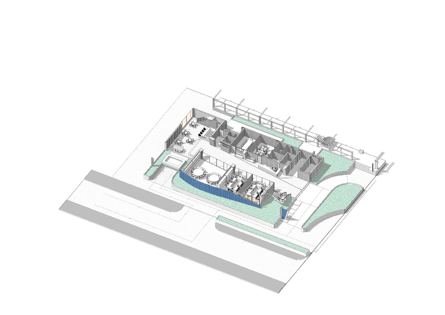 Revit Office Building 3D - TurboSquid 1534623