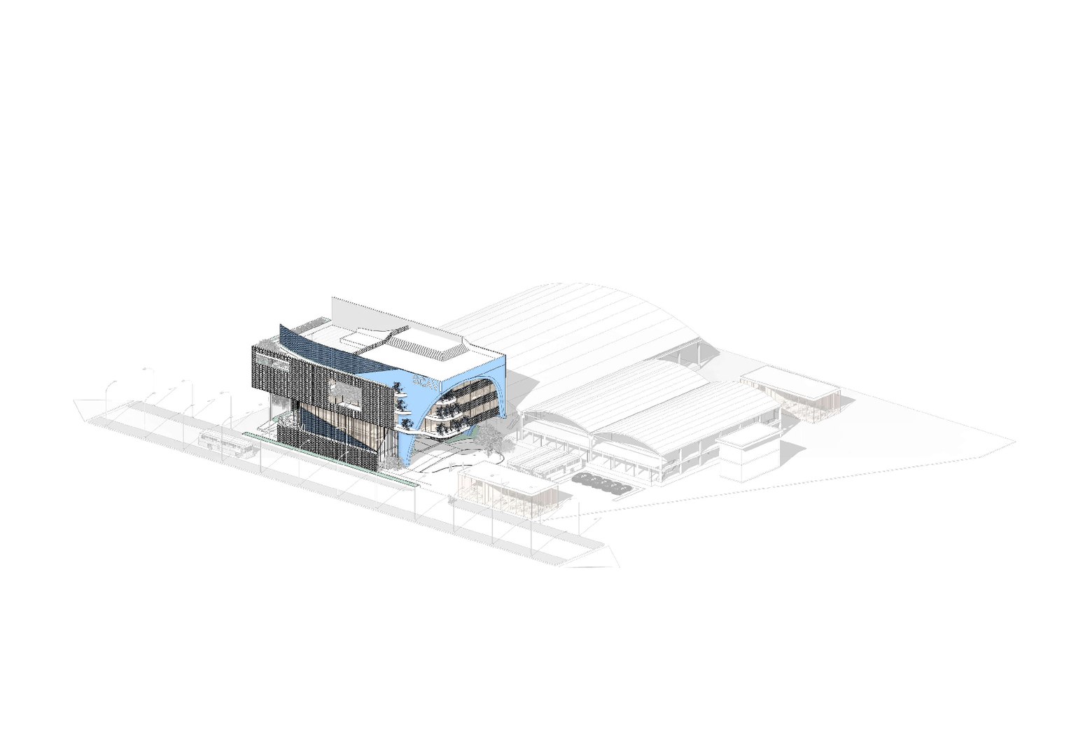 Revit Office Building 3D - TurboSquid 1534623