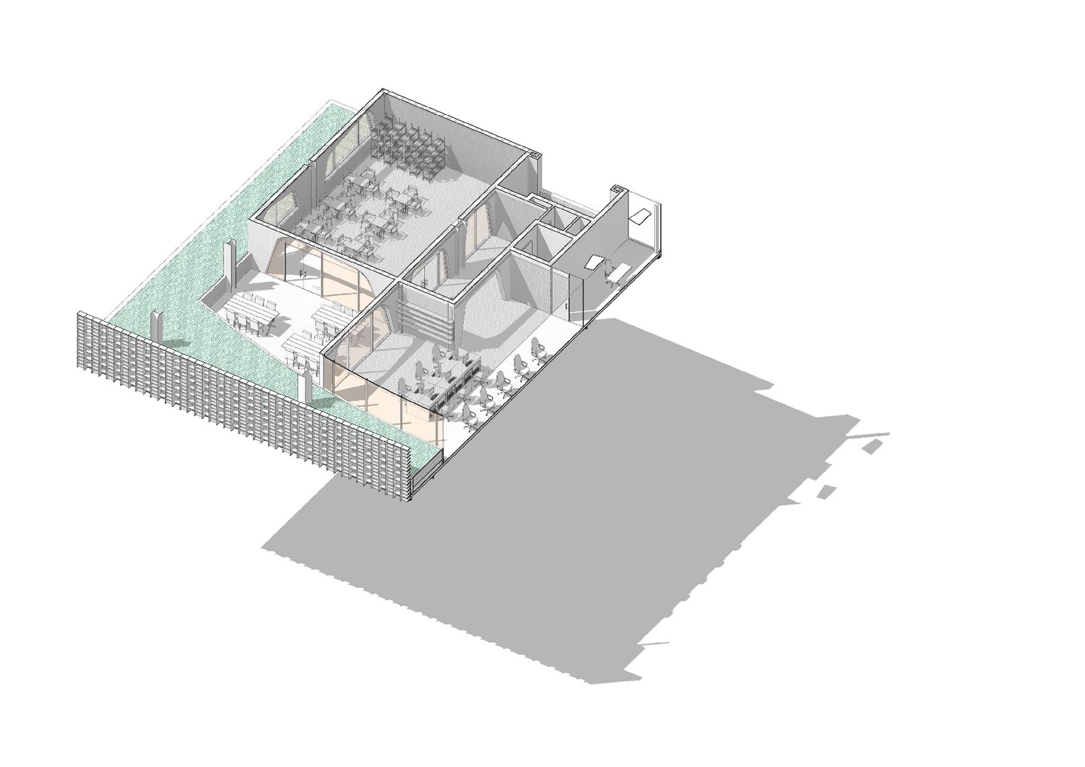 Revit Office Building 3D - TurboSquid 1534623