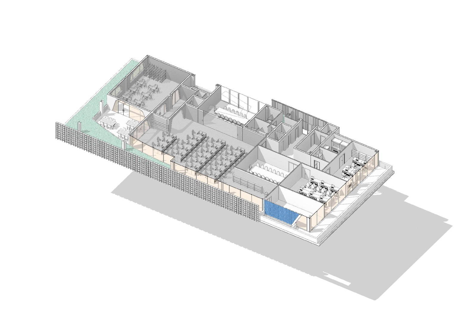 Revit Office Building 3D - TurboSquid 1534623