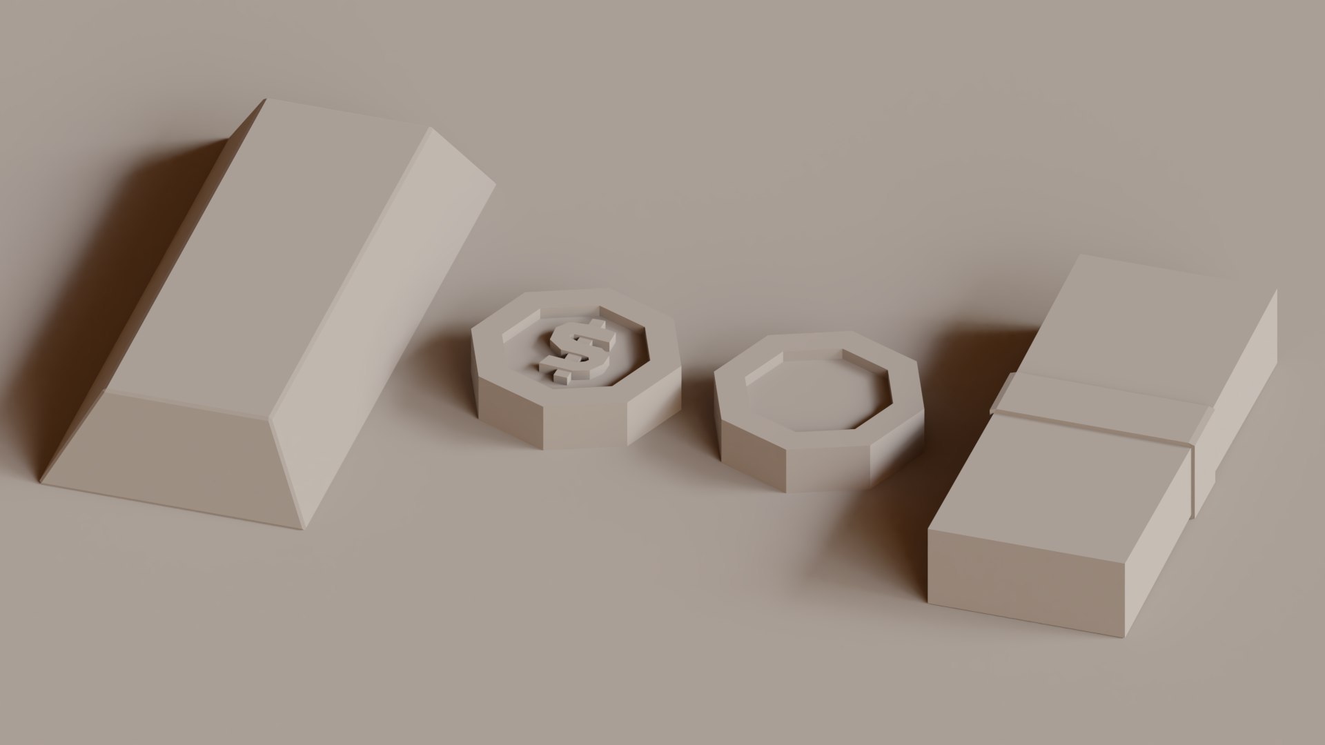 Money 3D model - TurboSquid 1450069